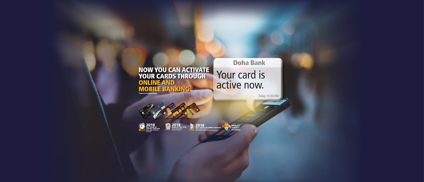 Card-Activation-HPB-En - Doha Bank Qatar