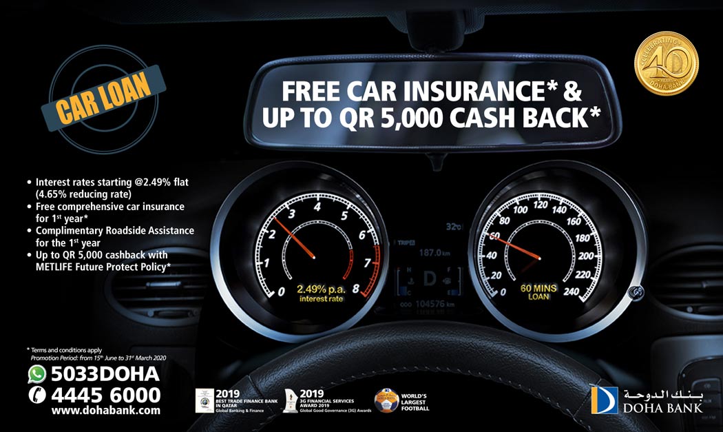 Doha Bank Launches Car Loan Bundled Offer with Lower Interest Rates and ...