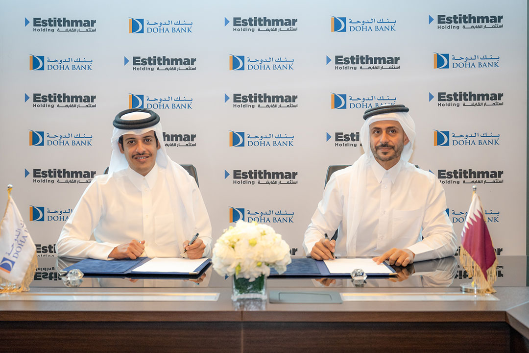Doha Bank Signs an MOU with Estithmar Holding - Doha Bank Qatar