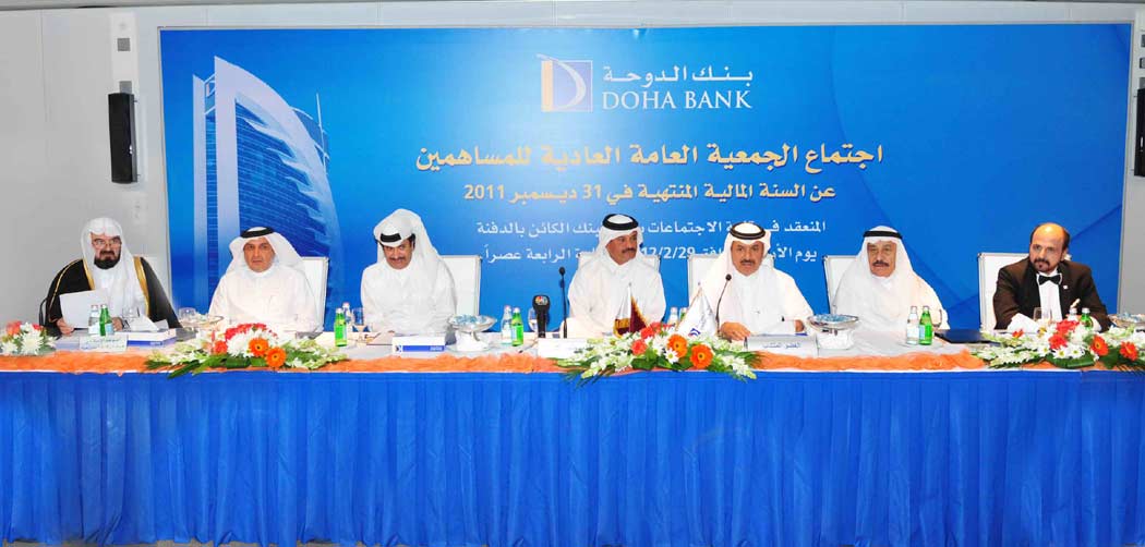General Assembly Meeting - Doha Bank Qatar